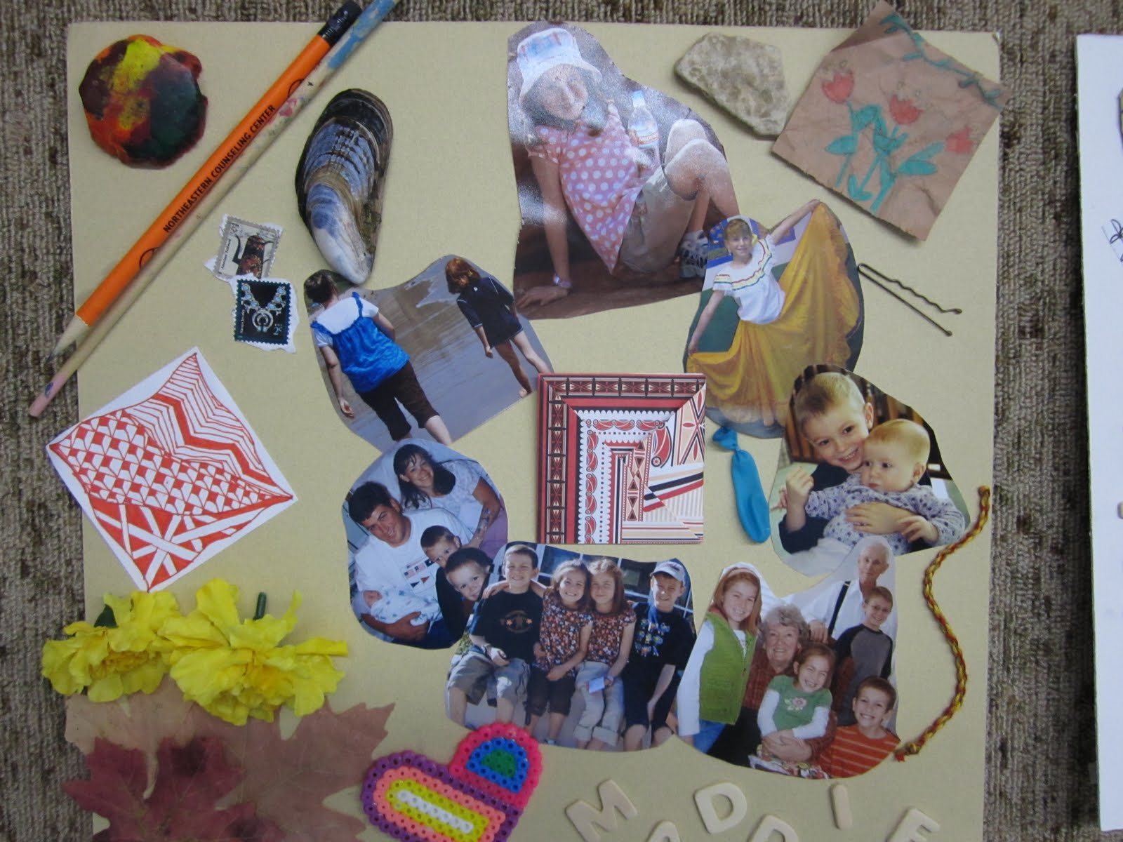 Art at East, Union and more...: 3rd Grade Collage Art