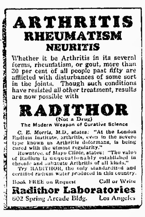 Radithor ~ Los archivos del Bardo