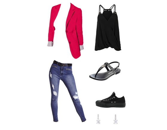 Elia Beauty: Inspiration tenue #3 : Le blazer rose