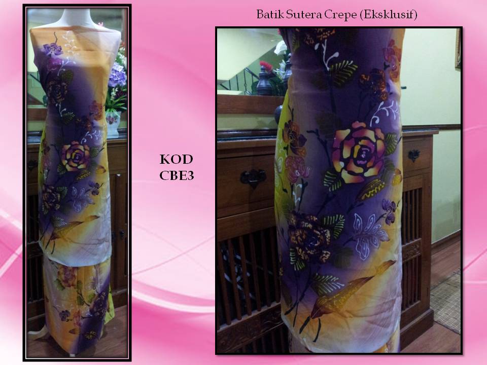 Batik Sutera72: Sutera Crepe Digital & Batik Sutera Crepe Eksklusif