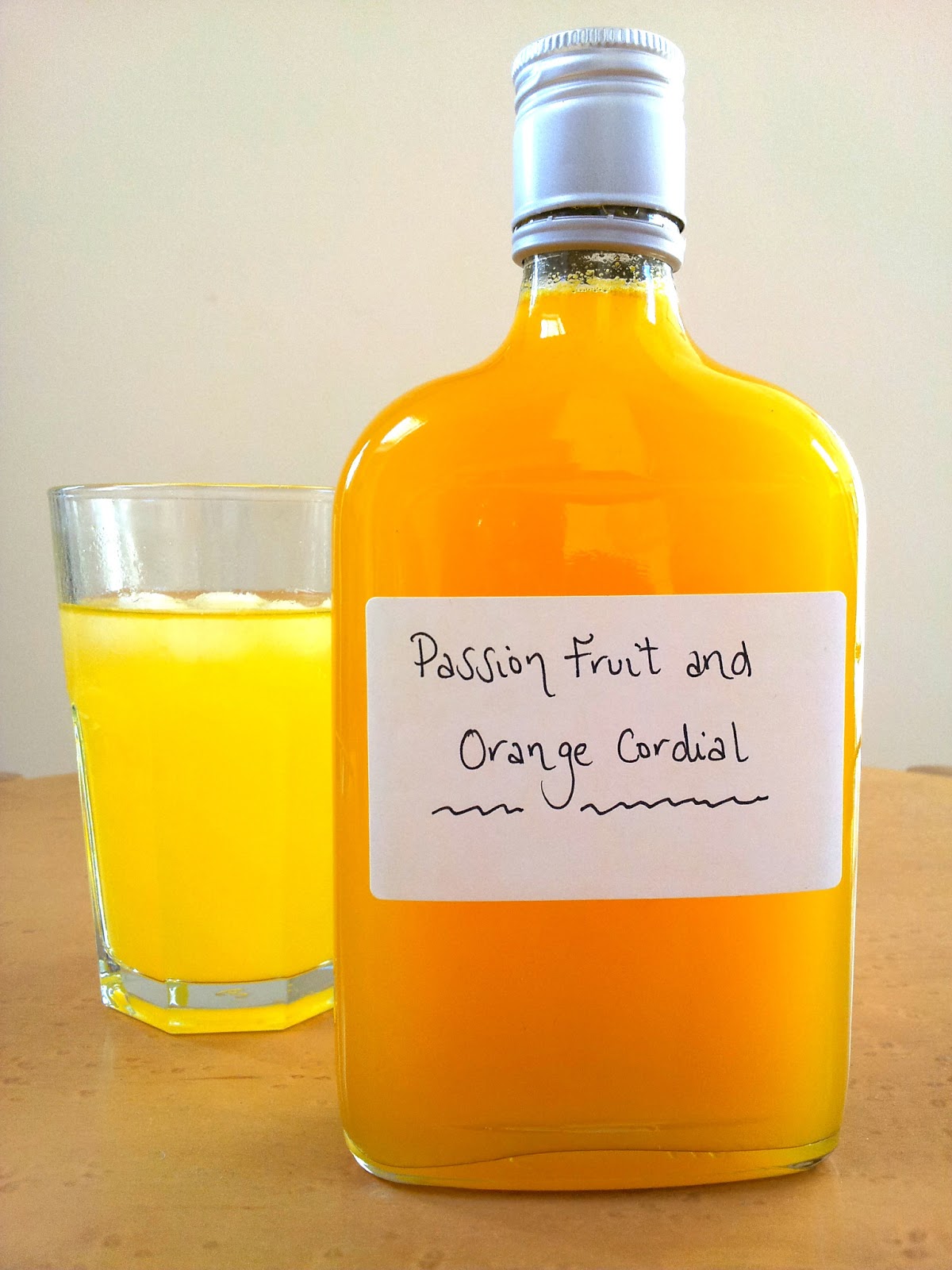 A Food Lover in London: Homemade Passion Fruit & Orange Cordial