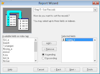 Cara Membuat Report di Visual Foxpro - Qualov