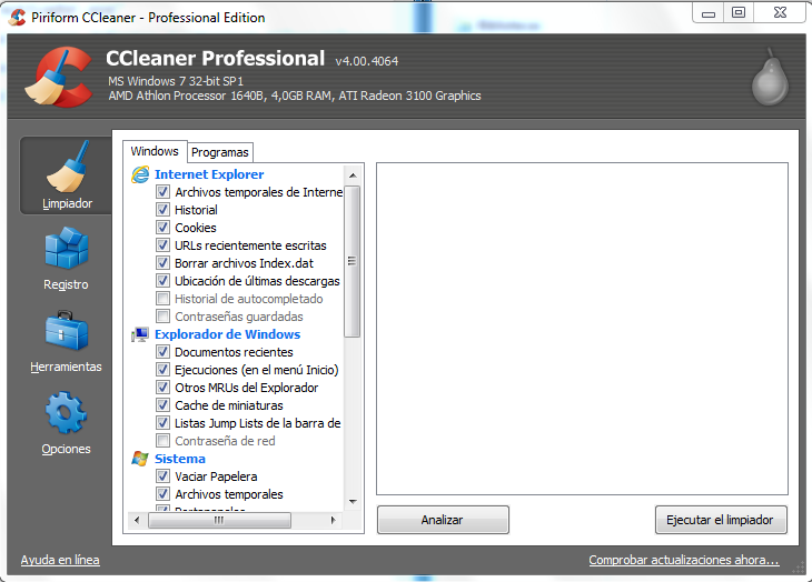 INFOMOVIL - 1SMR: Descarga e instalación del CCleaner V4 profesional 2014