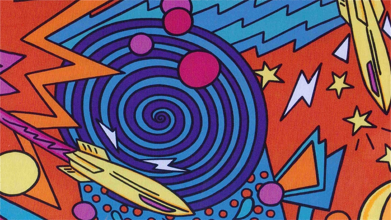 Little Violet Ribbon: 80'S FASHION PRINT