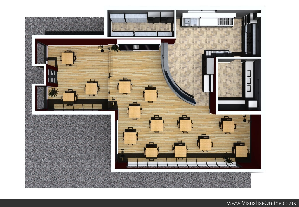 Dossier Gastronómico: Las áreas de un Restaurante