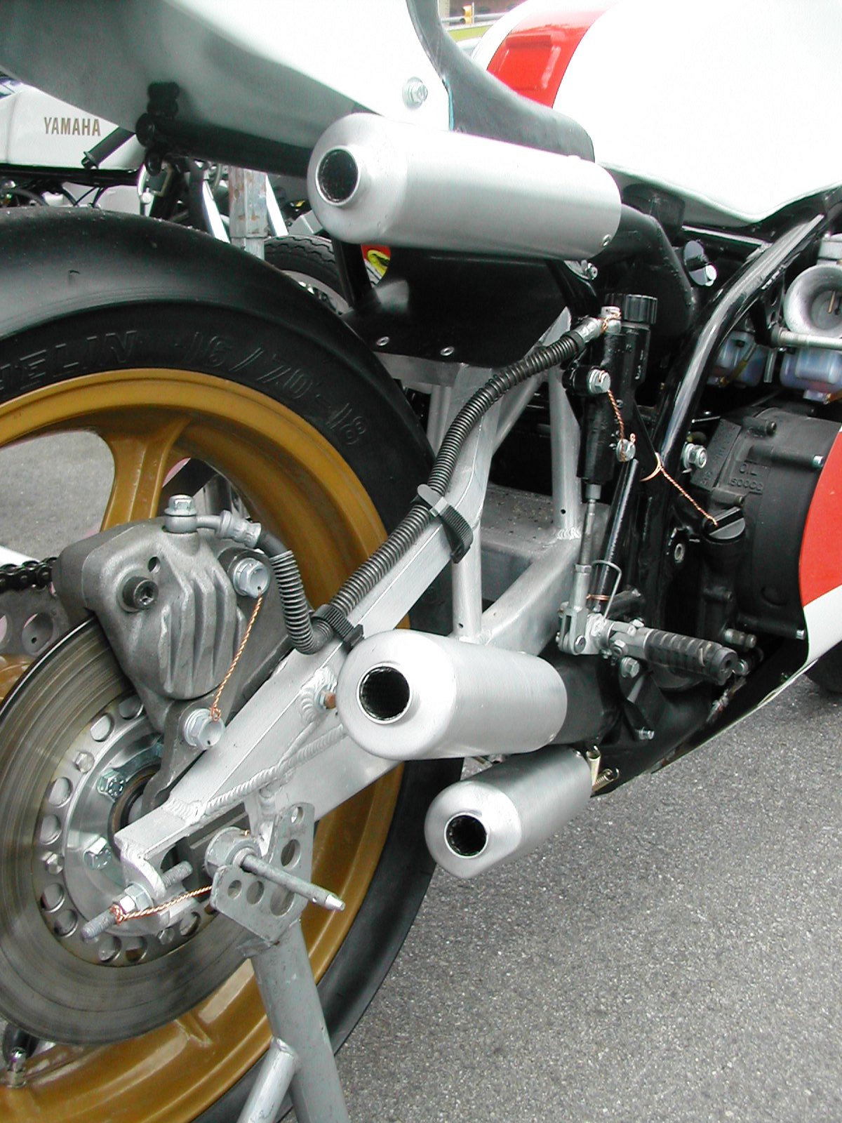 Yamaha TZ750 at Daytona Speedway - Antique Engine