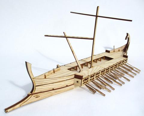 Wargame News and Terrain: Tre Games: New Massive 28mm Trireme Released