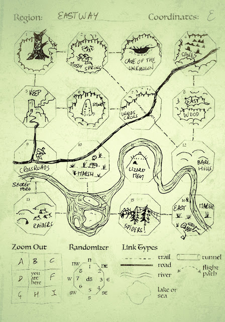 Holmes Basic G+ Community Archive (Beta): Pointcrawl map of the B2 ...