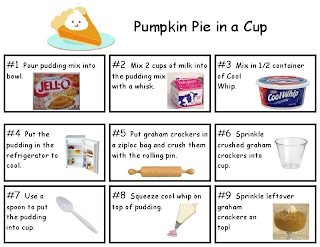 The Skipping Laugh: Pumpkin Pie in a Cup