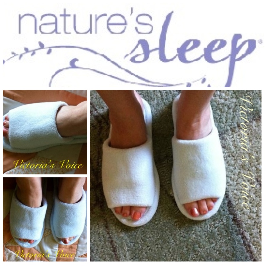 Victoria's Voice: Nature's Sleep Slippers Review and Giveaway