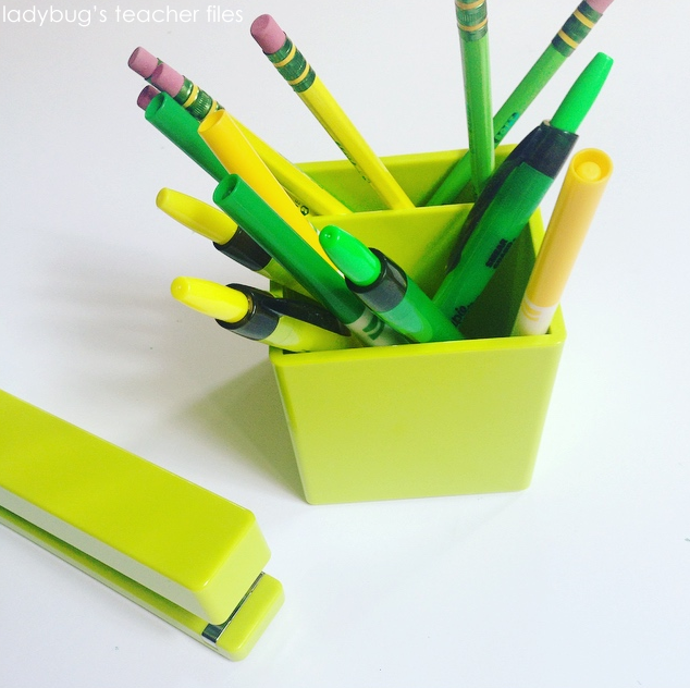 Organizing Our Classroom with Color - Ladybug's Teacher Files