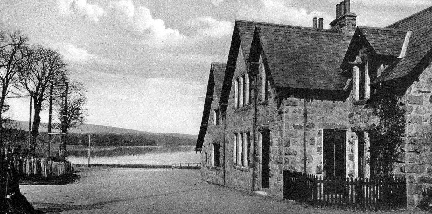 Tour Scotland: Old Photograph Post Office Lairg Scotland