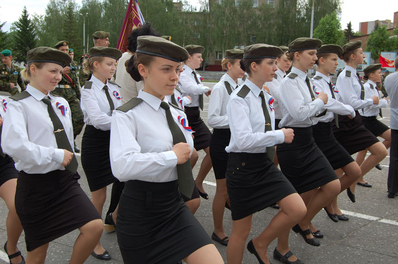 Uniformfan - pictures of women in uniform: Russian girls in Uniform