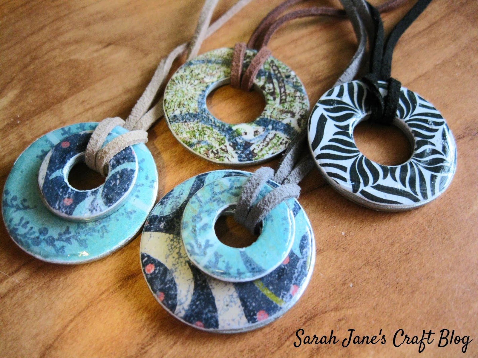 Washer Necklaces