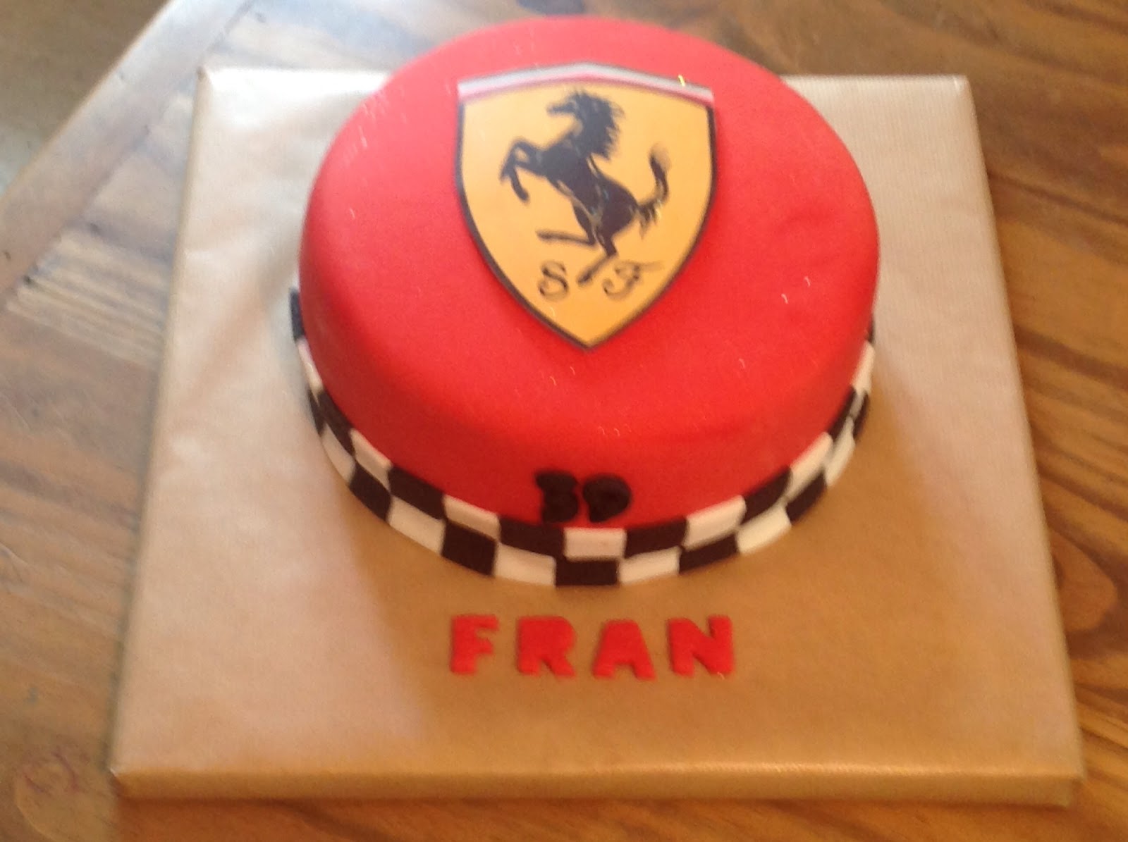 Sabores con encanto: Tarta Ferrari