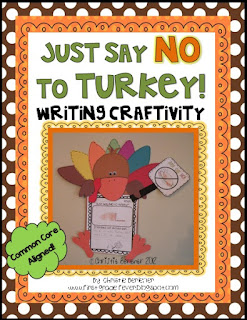 First Grade Fever! by Christie: Just Say "NO" to Turkey! {Writing ...