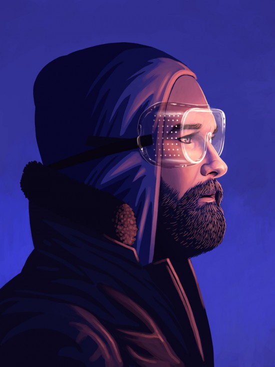 In The Mouth Of Dorkness: Dork Art: Mike Mitchell's Mondo Portrait Gallery