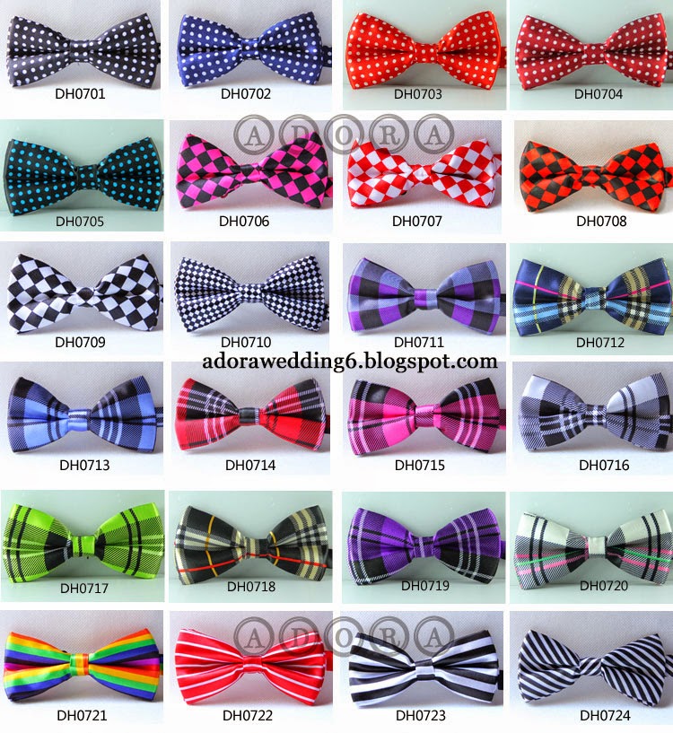 Adora Wedding Accessories: Bow-ties: Funky / Unique / Elaborate