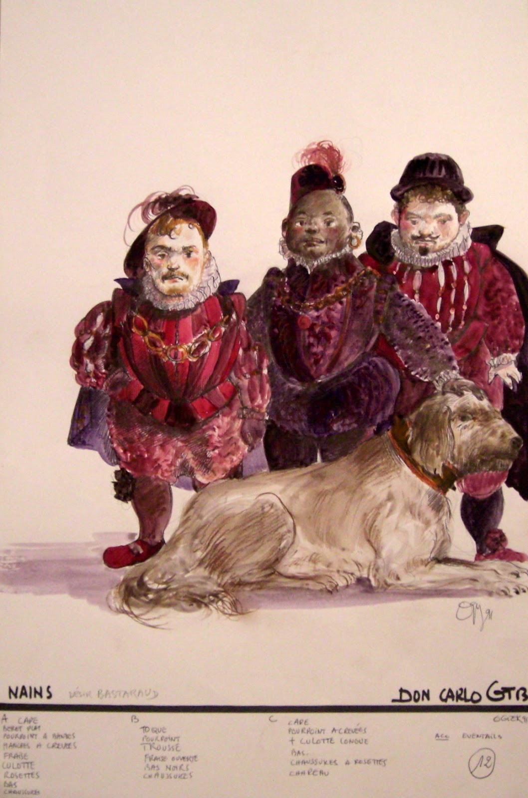 Daniel Ogier le décorateur: COSTUMER LE POUVOIR opéra et cinéma