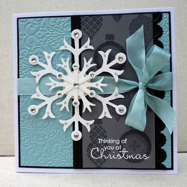 White House Stamping: Snowflake Bling...