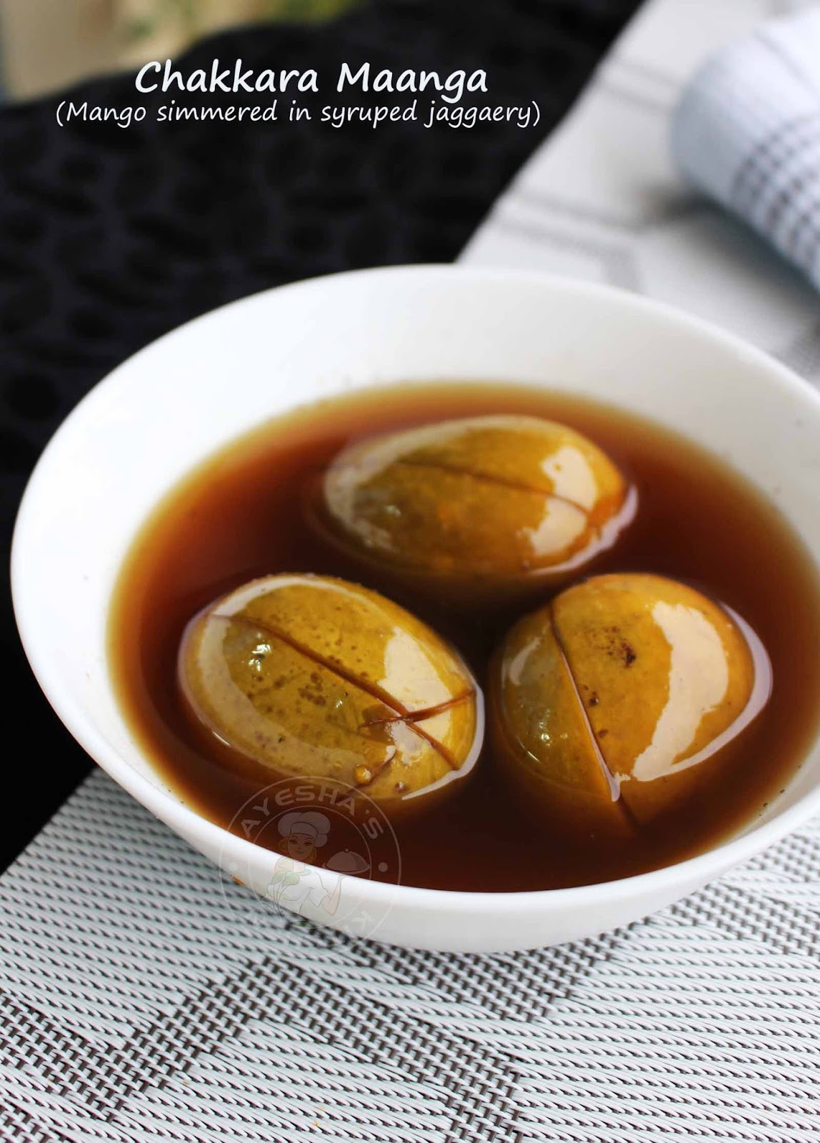 CHAKKARA MANGA - TRADITIONAL MALABAR RECIPE WITH RIPE MANGOES