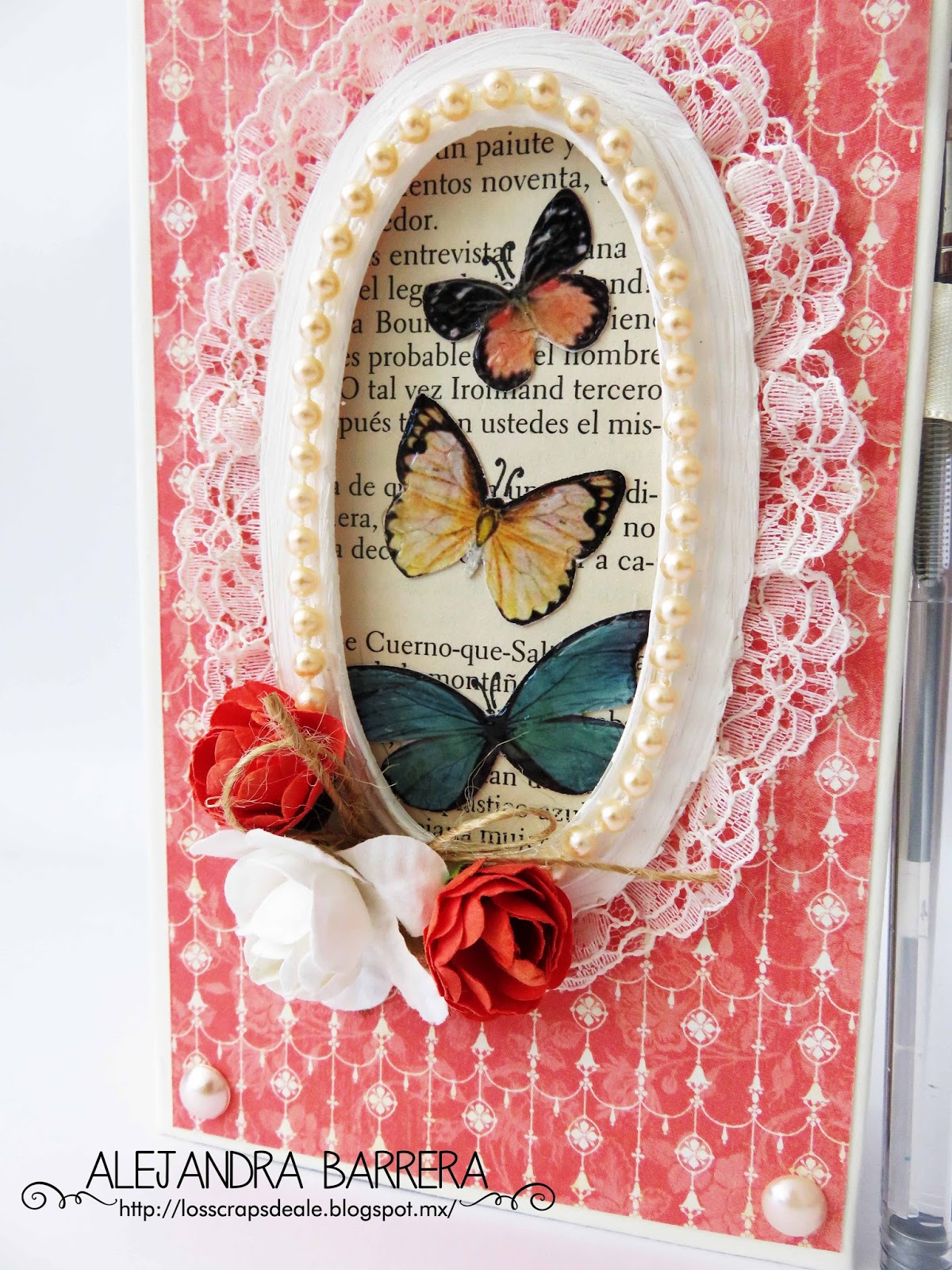 Los Scraps de Ale: Tutorial 65 LAC: Porta Libreta con Rocio Cano