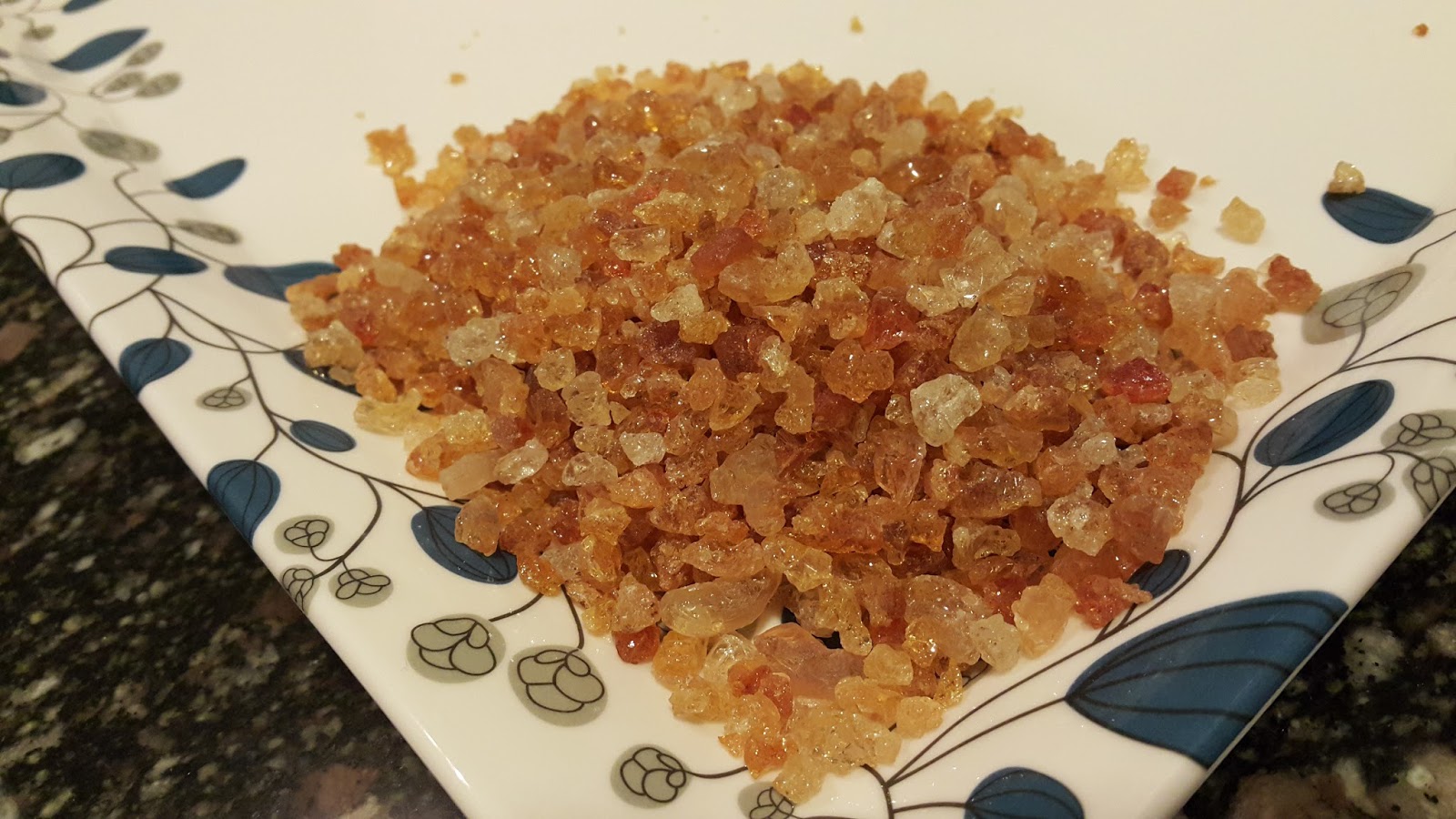 Food Review: Bajra/Millet Flour Goondh/Edible Gum Pak - Brocade Blue