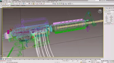 How to create a 3D Automatic Gun Modeling in Solidworks to 3ds Max ...