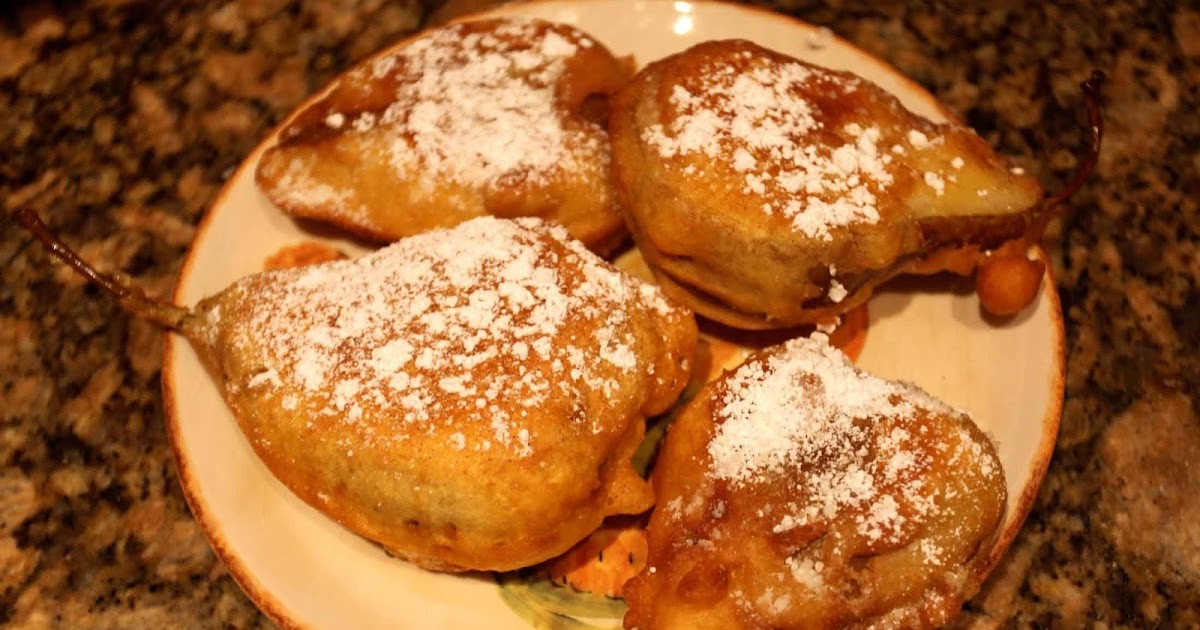 Pear Fritters
