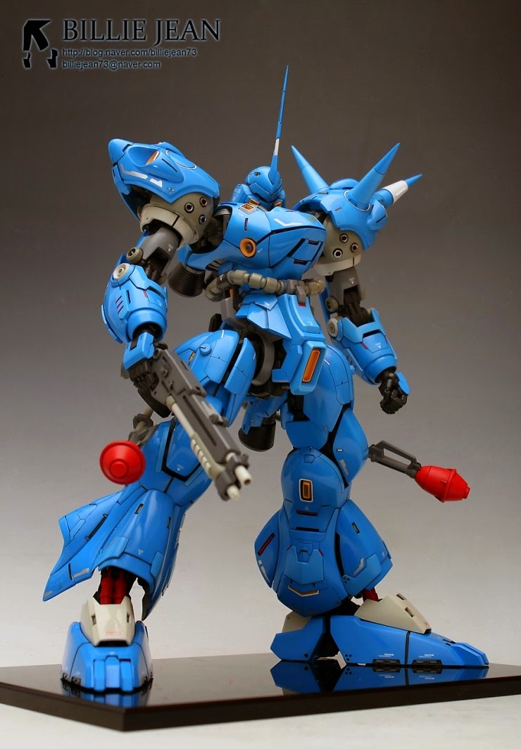 Painted Build: G-System 1/60 MS-18e Kampfer - Gundam Kits Collection ...