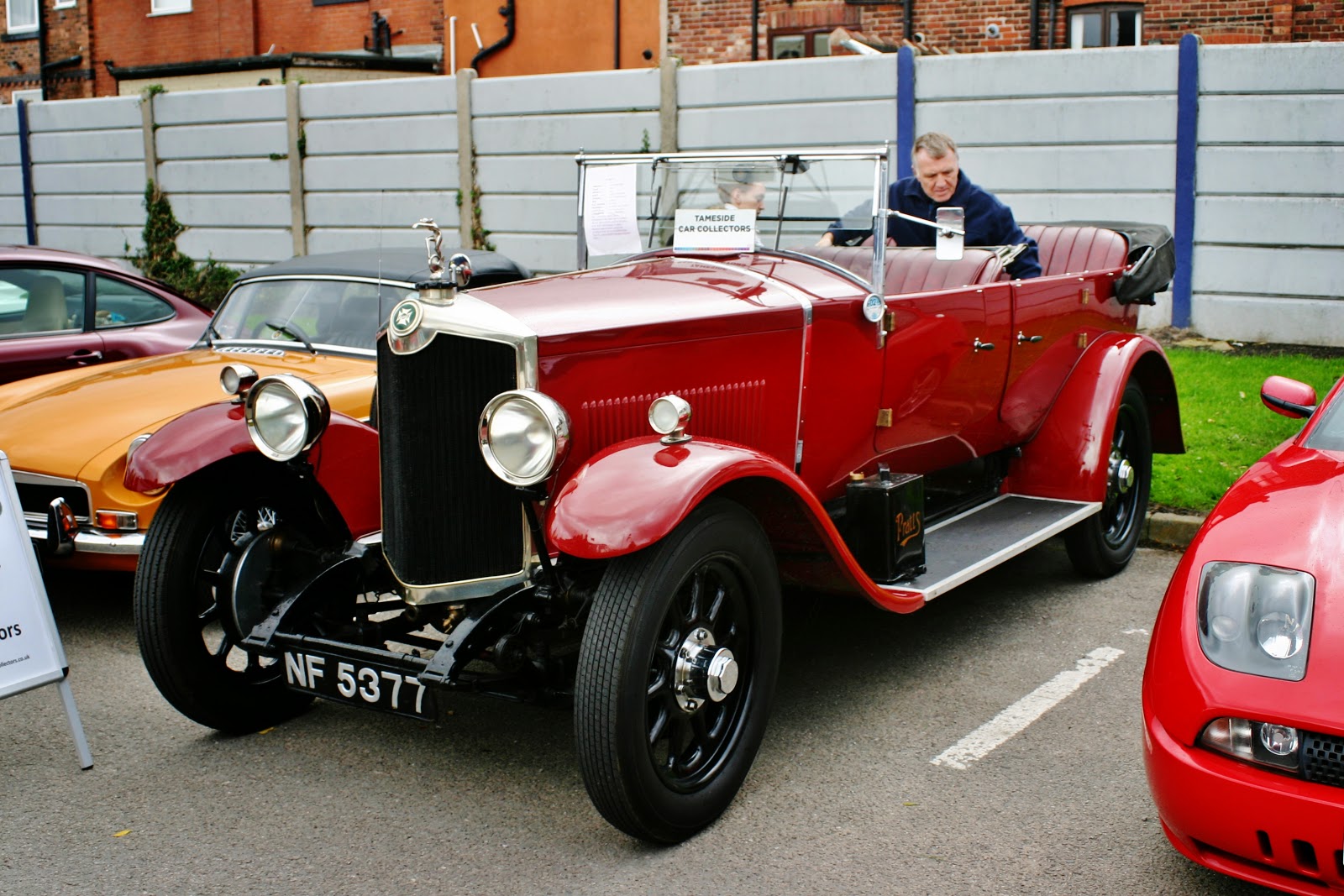 Ferraris and Other Things: Crossley at SSAFA Car Show