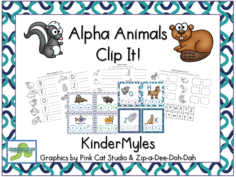 KinderMyles: Alpha Animals, 50 Followers Rafflecopter & Freebie Friday