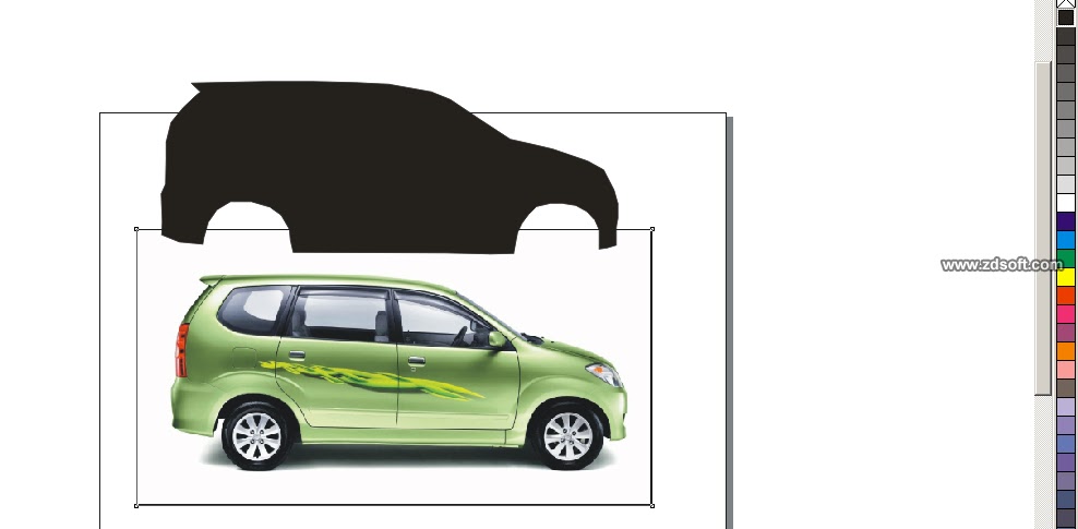 Cara Menggambar Mobil Avanza - Mengggambar dan Mewarnai 💕💕