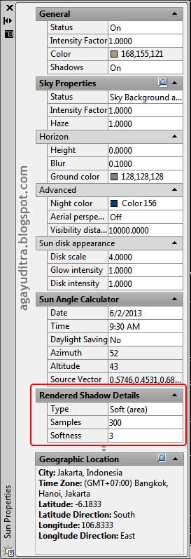 Aga Yuditra Blog: Tutorial Realistic Render Menggunakan AutoCAD 3D