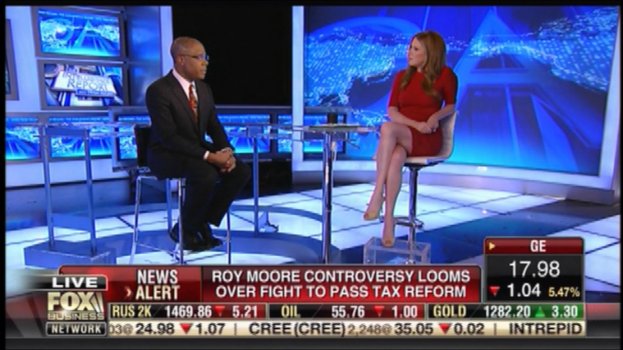 The Babes We Love: Trish Regan and Kennedy - 11/14/17 - Legs and Thighs