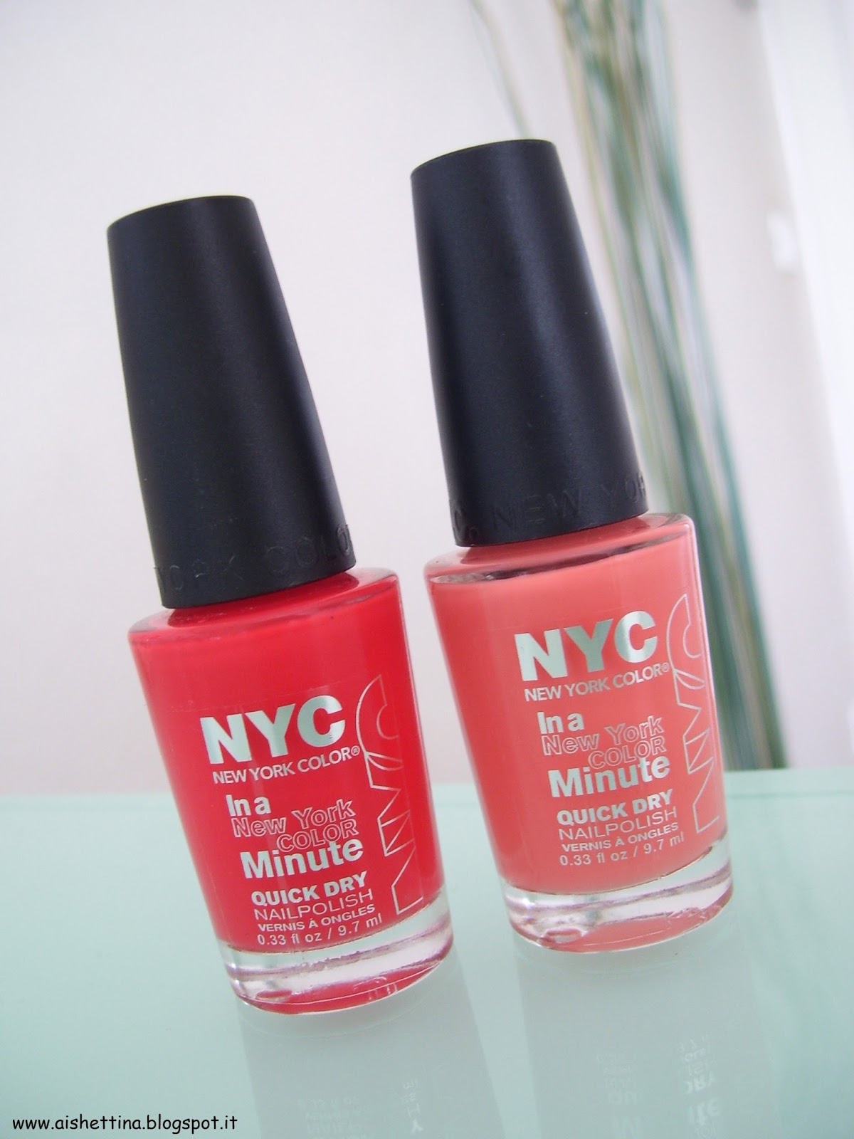 REVIEW: NYC nail polishes - Aishettina