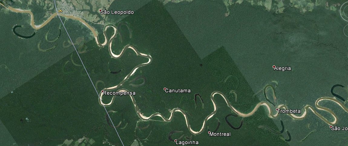 CURIOSIDADES CIENTÍFICAS : Meandros abandonados