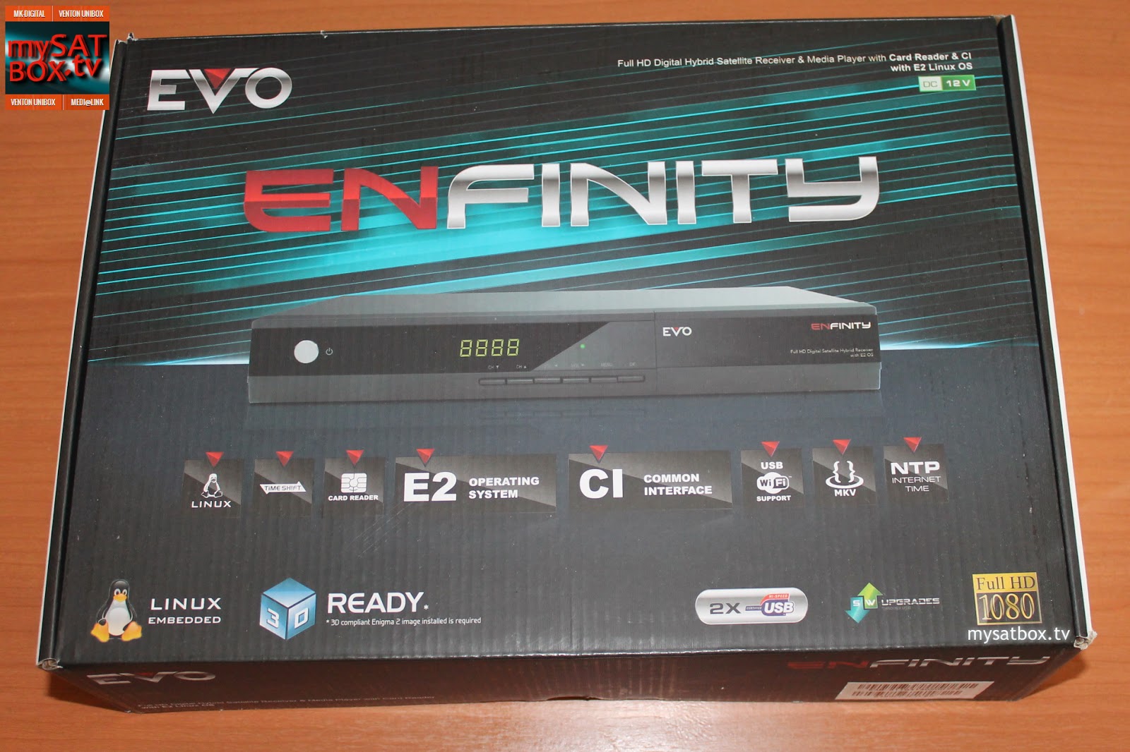 Optibox Evo ENfinity unboxing - mysatbox.tv