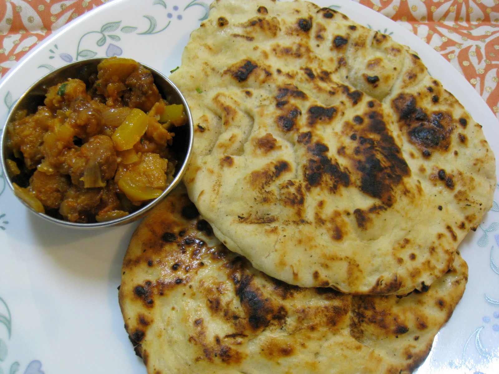 Cook to Enjoy: Naan with Gobi Manchurian
