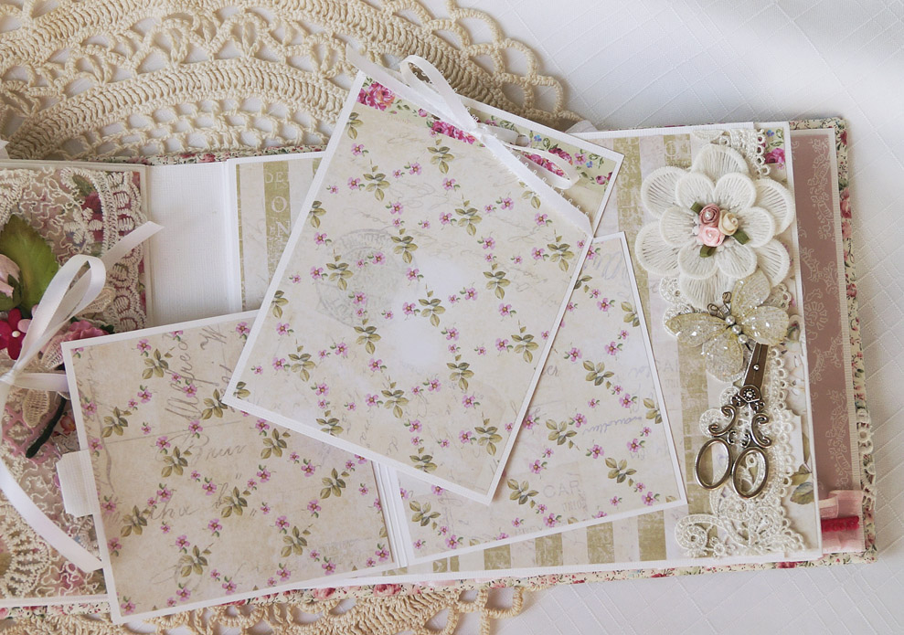 Terry's Scrapbooks: Craft and You Bellissima Rose Ladies Scrapbook Mini ...