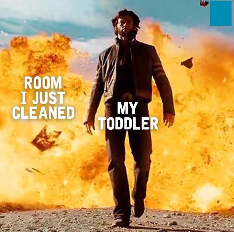 Room I just cleaned, my toddler