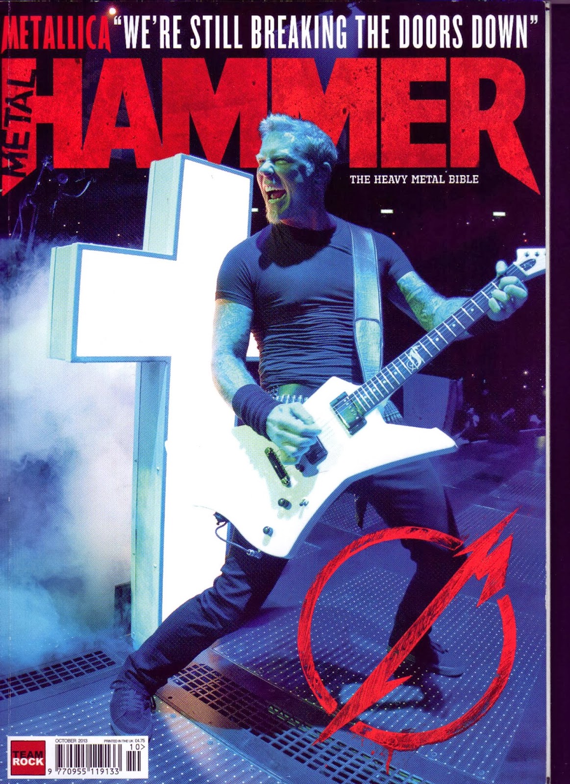 Music Magazine: METAL HAMMER Front Cover Analysis