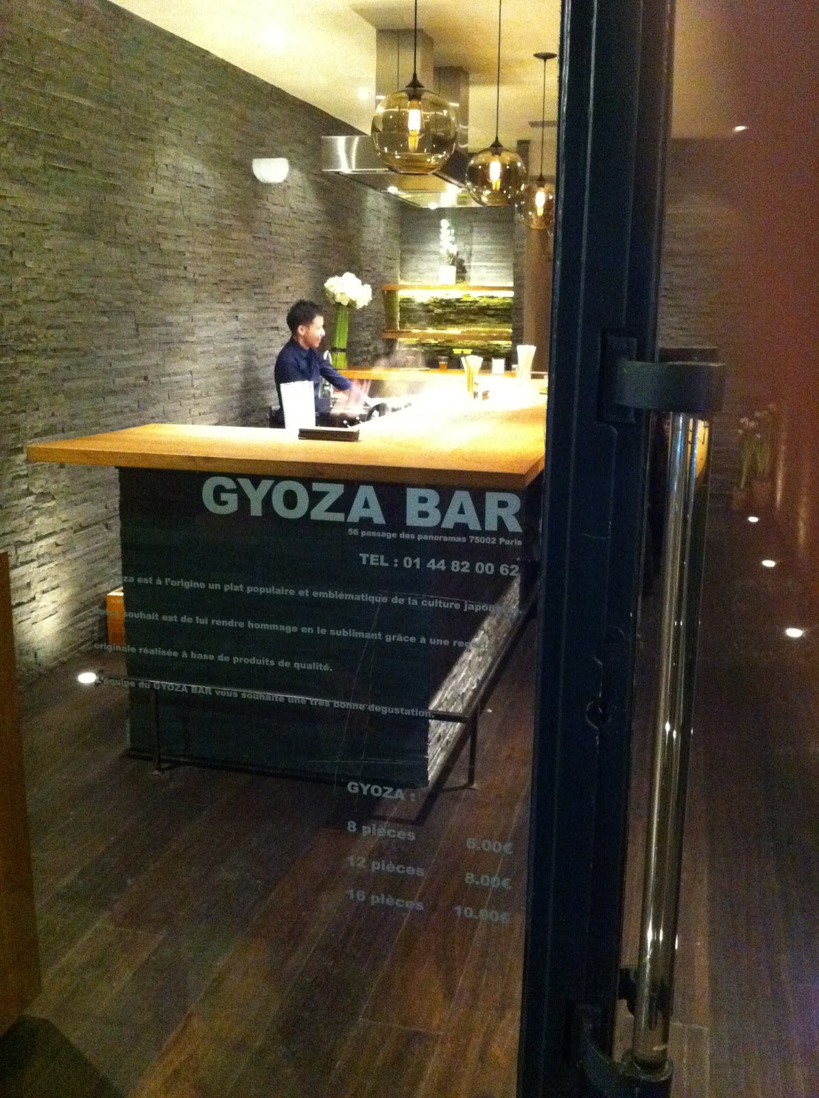 Adrian Moore: GYOZA BAR , first look