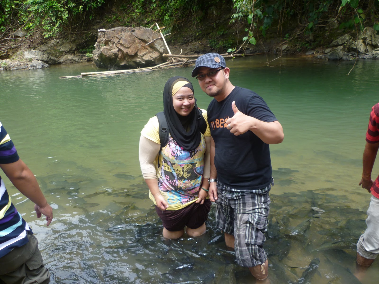 ::ku ada kamu::: Tagal Fish Spa,Kg Luanti.Kundasang