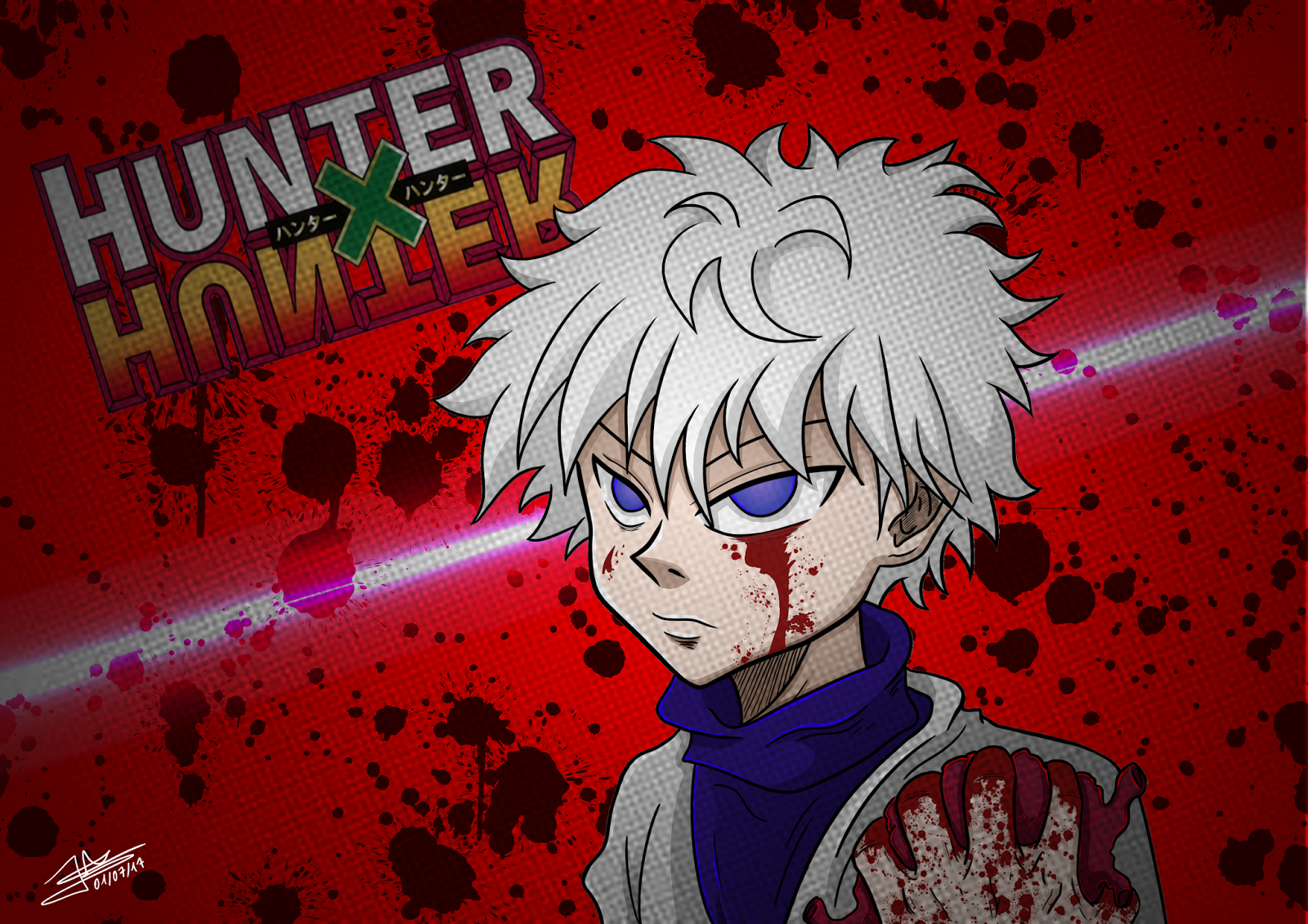 Marko Jovancic Artworks: FanArt Hunter x Hunter Kirua