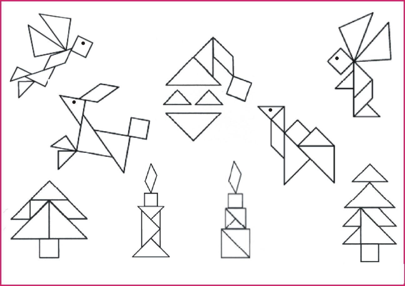 Mundo da Angel...: Trabalhando com Tangram