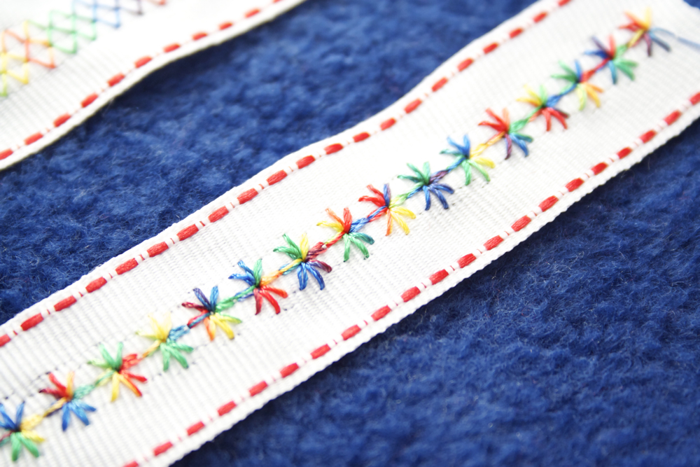 Sew Can Do: Crafty Gear 411: Decorative Stitching On Ribbon