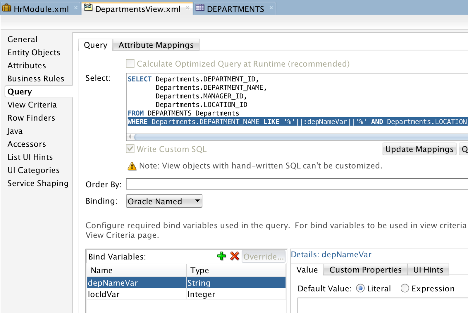 Andrej Baranovskij Blog Sql Bind Variable Support In Adf Bc Rest