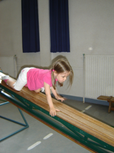 kleutergym: Groep 5 : bewegingsomloop