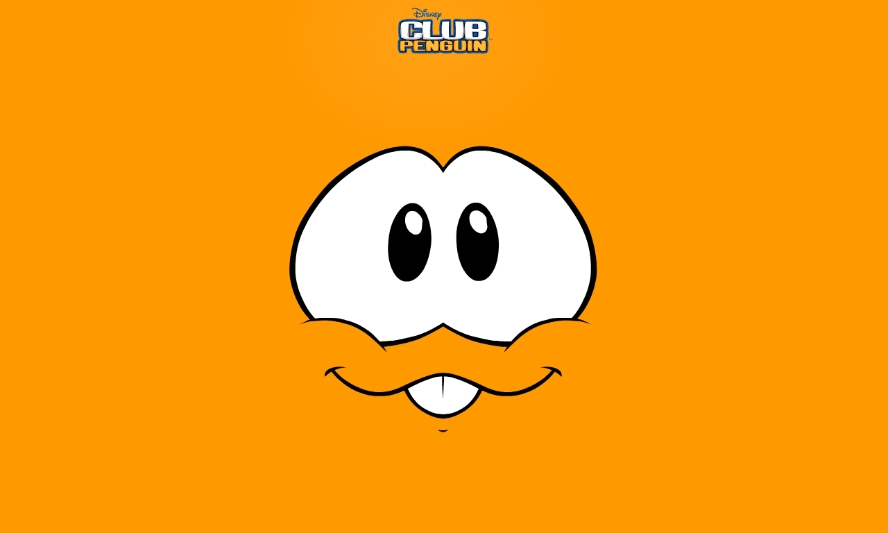 Club Penguin Cheats 2017: Orange puffle wallpaper
